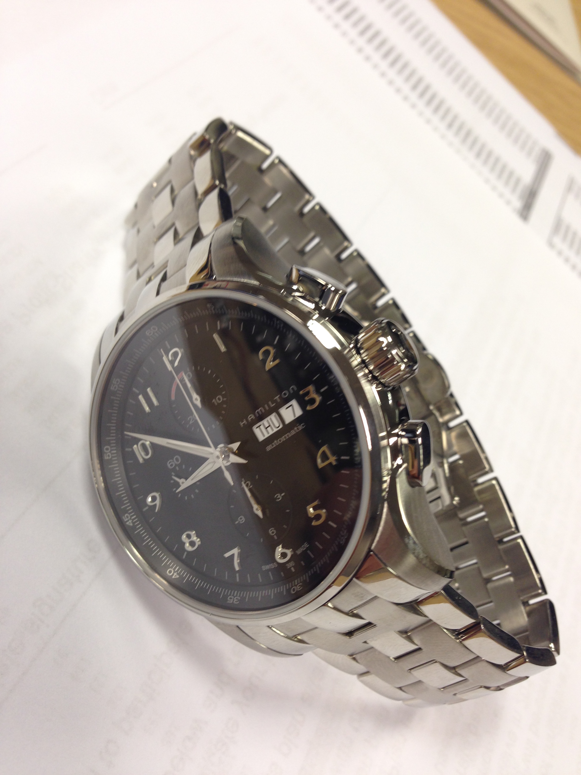 Hamilton Jazzmaster on Steel Strap - Christopher Ward Forum