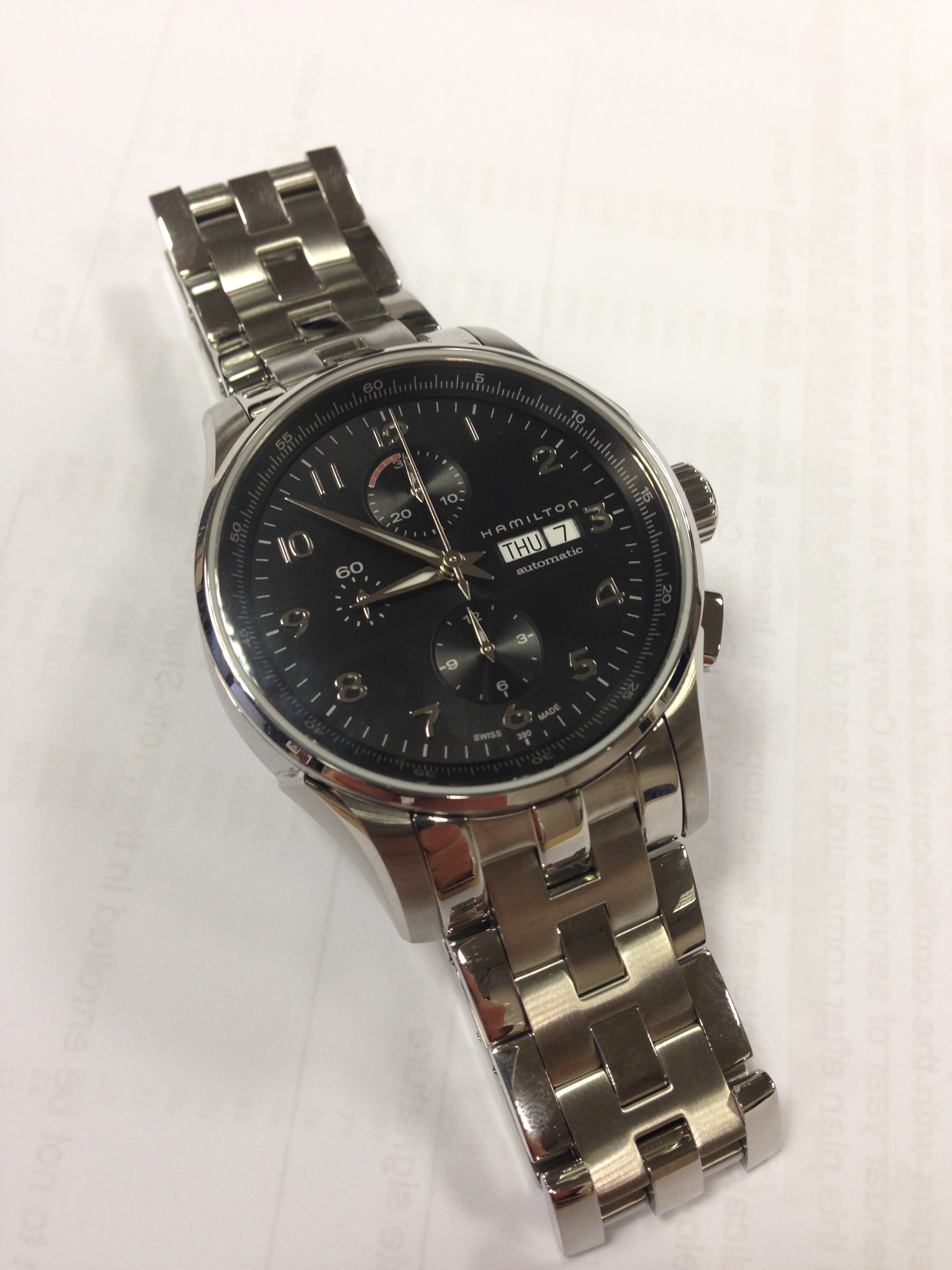 Hamilton Jazzmaster on Steel Strap - Christopher Ward Forum